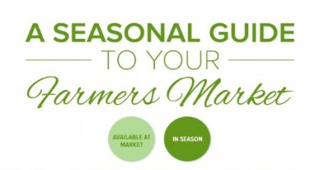 A seasonal guide (infographic) to your Farmers Market.